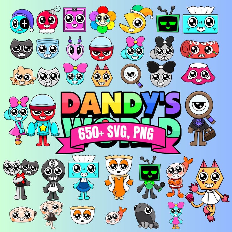 Dandy's World Merch - Etsy