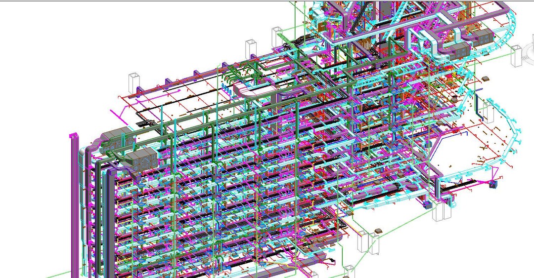 Revit MEP All System Project Model - Etsy