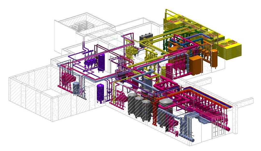 Revit MEP Hospital Project Model - Etsy