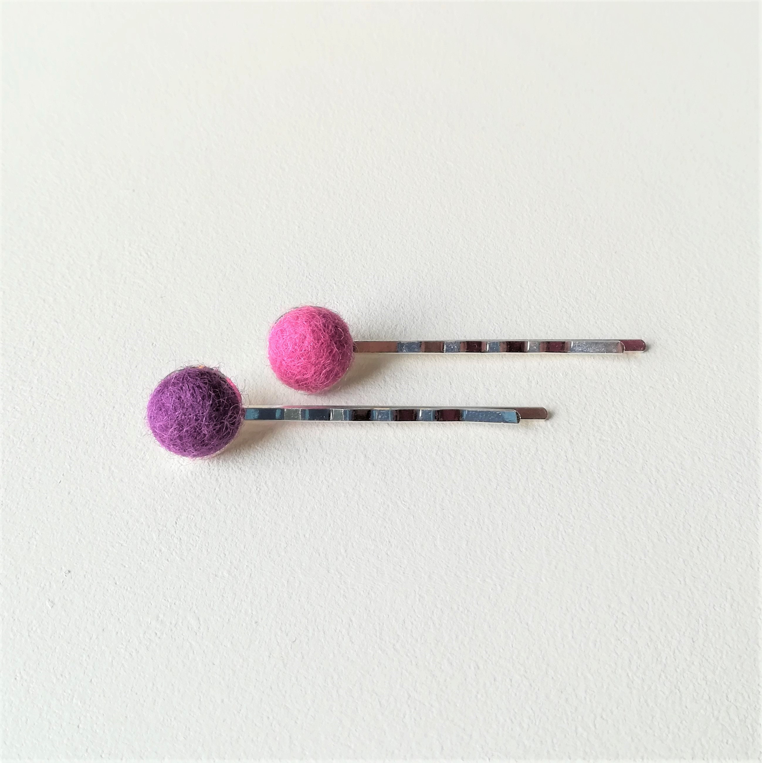 Cute Pair of Bright Hair Clips, Fun Hairclips for Girls - Etsy