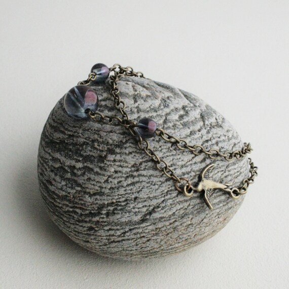 Bird jewellery layered bracelet swallow bracelet bird | Etsy