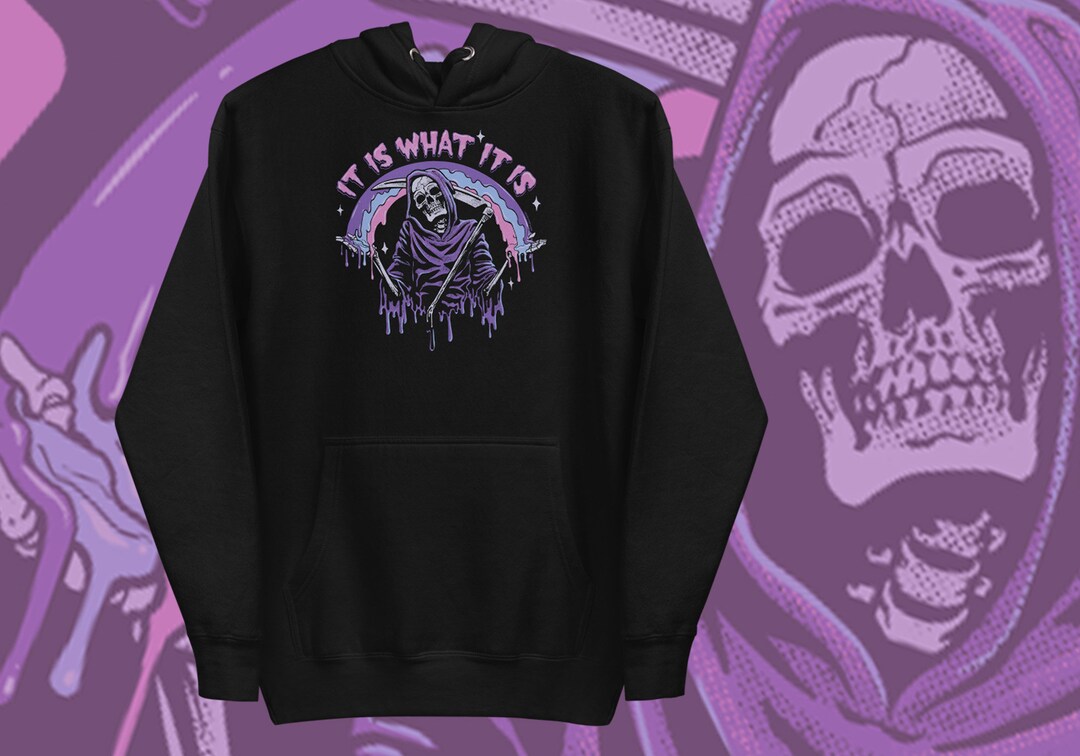 It is What It is / Pastel Goth / Drip Rainbow / Grim Reaper Unisex ...