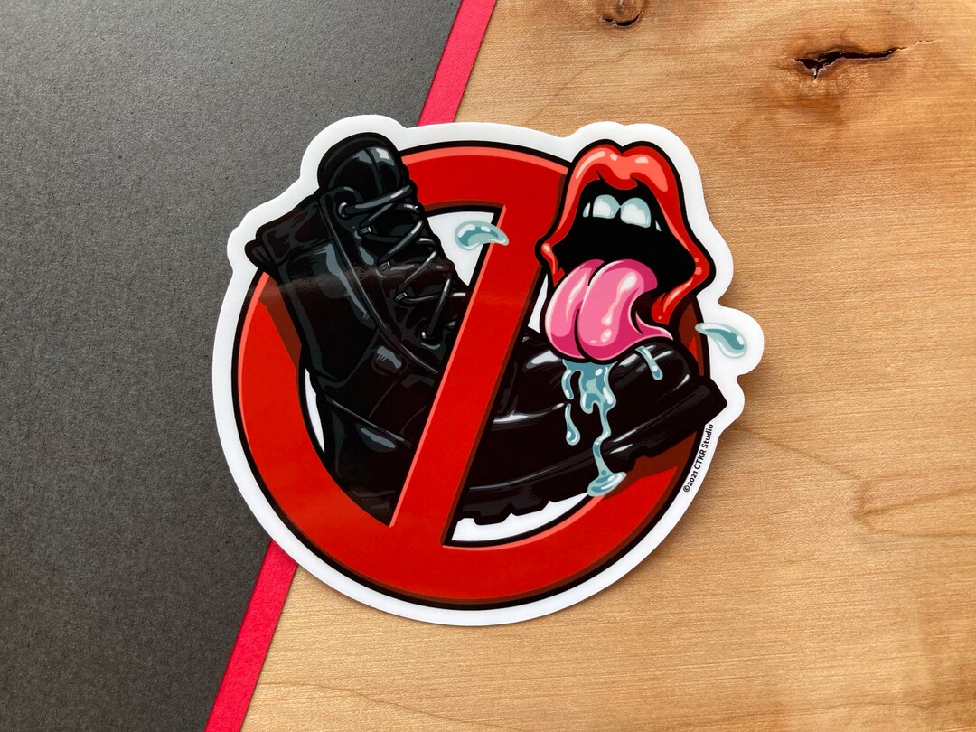 VS020 No Bootlickers pegatina de vinilo anarquista / calcomanía de ...