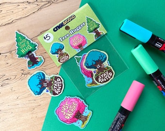 VS073 Cottagecore Unicorn Vinyl Sticker / 70s Aesthetic - Etsy