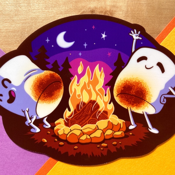 Campfire Girls Stickers - Etsy