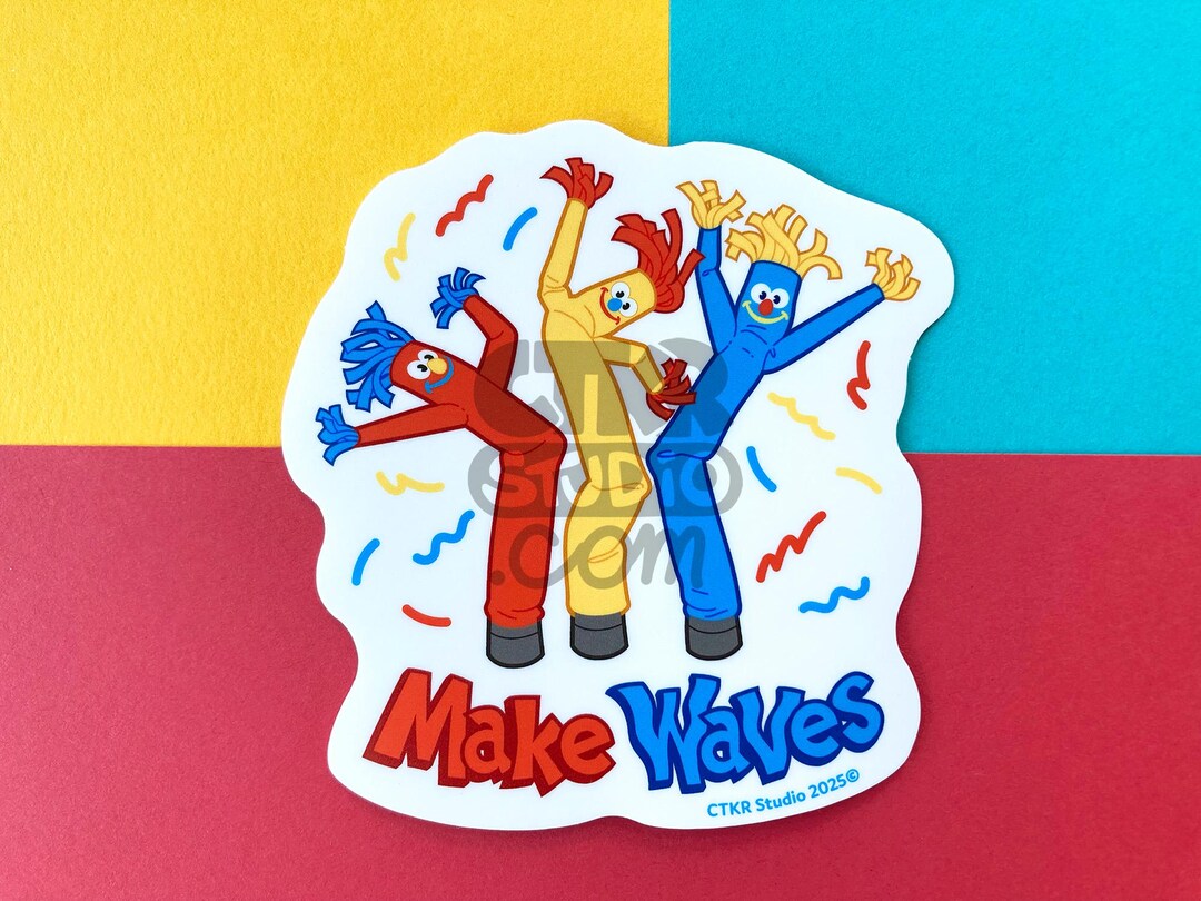 VS215 Make Waves / Silly Kidcore Wacky Waving Inflatable Tube Guy ...