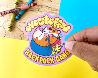 VS073 Cottagecore Unicorn Vinyl Sticker / 70s Aesthetic - Etsy