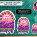 VS048 Radiate Positivity Vinyl Sticker / Kawaii Mushroom Cloud Nuclear ...