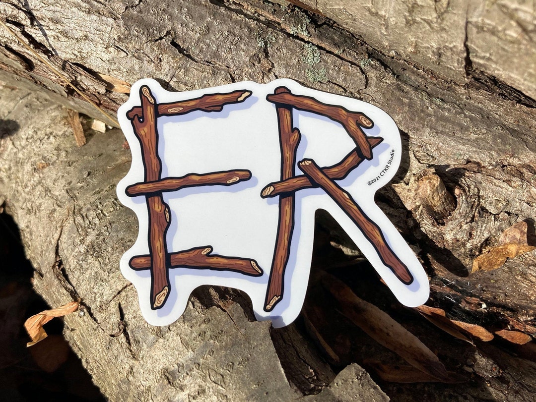 VS024 Stick-ER Punny Vinilo adhesivo / Calcomanía de broma de papá ...