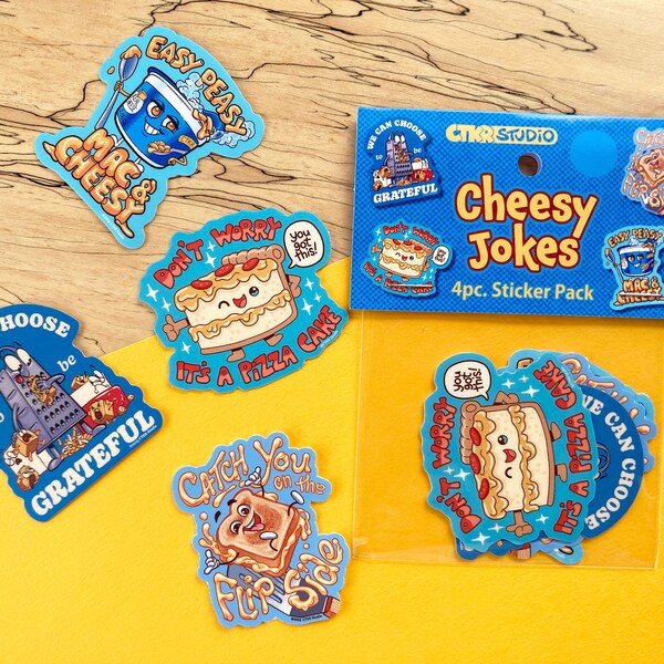 Mac and Cheese Stickers - Etsy