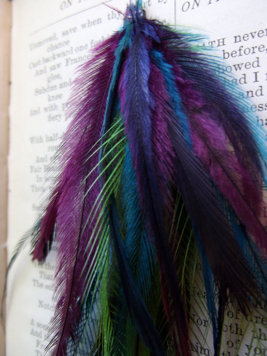 Feathers Emu Feathers Millinery Hat Making Peacock - Etsy