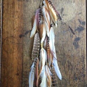 Long Feather Hair Extensions Long Feather Earrings Feather | Etsy