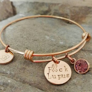 Lupus Bracelet Lupus Awareness Bracelet F Lupus Bracelet - Etsy