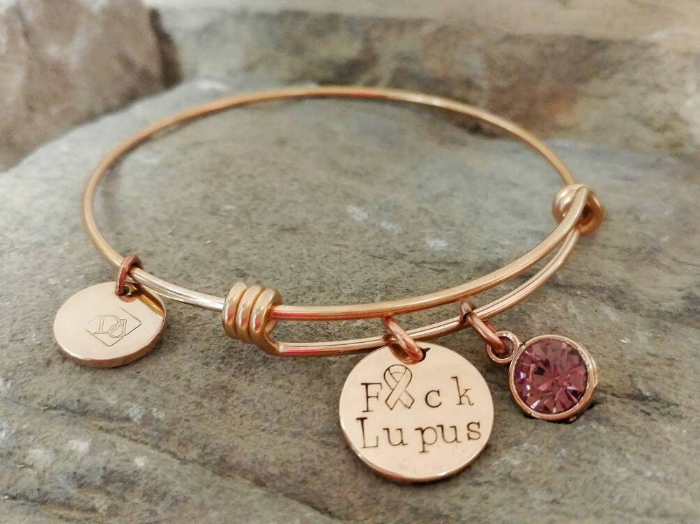 Lupus Bracelet Lupus Awareness Bracelet F Lupus Bracelet - Etsy