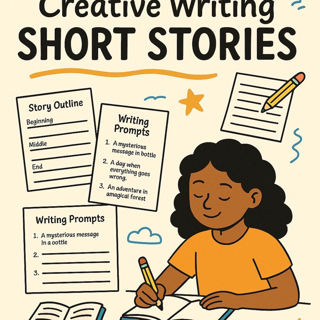 Creative Writing Short Story Lesson Plan for Kids | Printable Writing ...