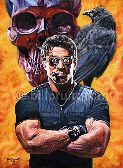 Sylvester Stallone Expendables Tattoo