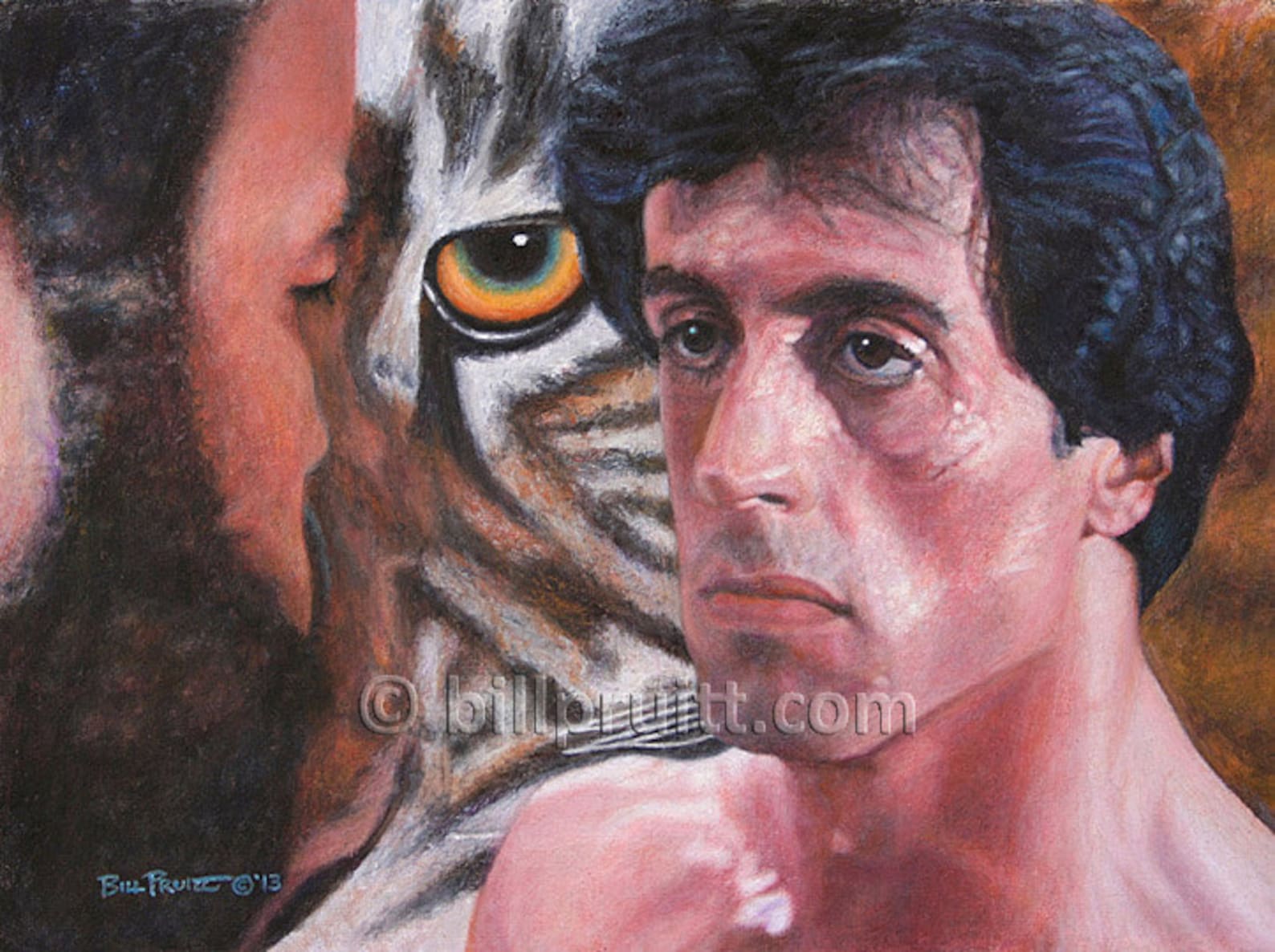 Sylvester Stallone Rocky Balboa Rocky 3 Clubber Art Print - Etsy