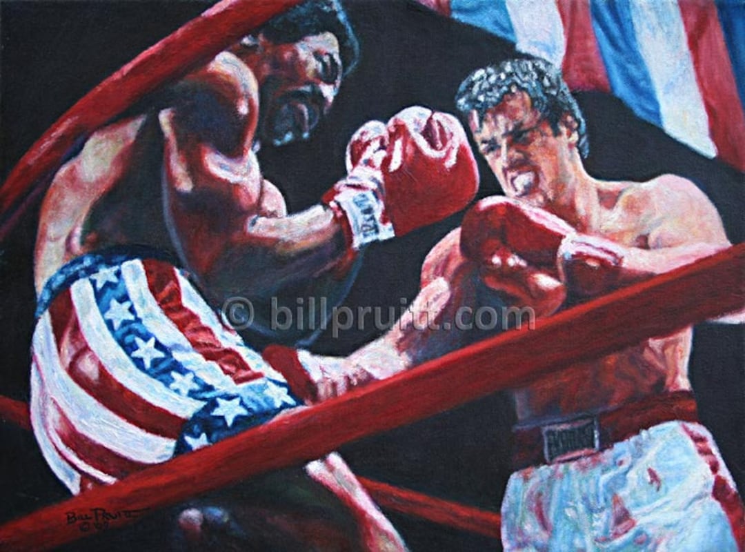 Rocky Vs Apollo Creed