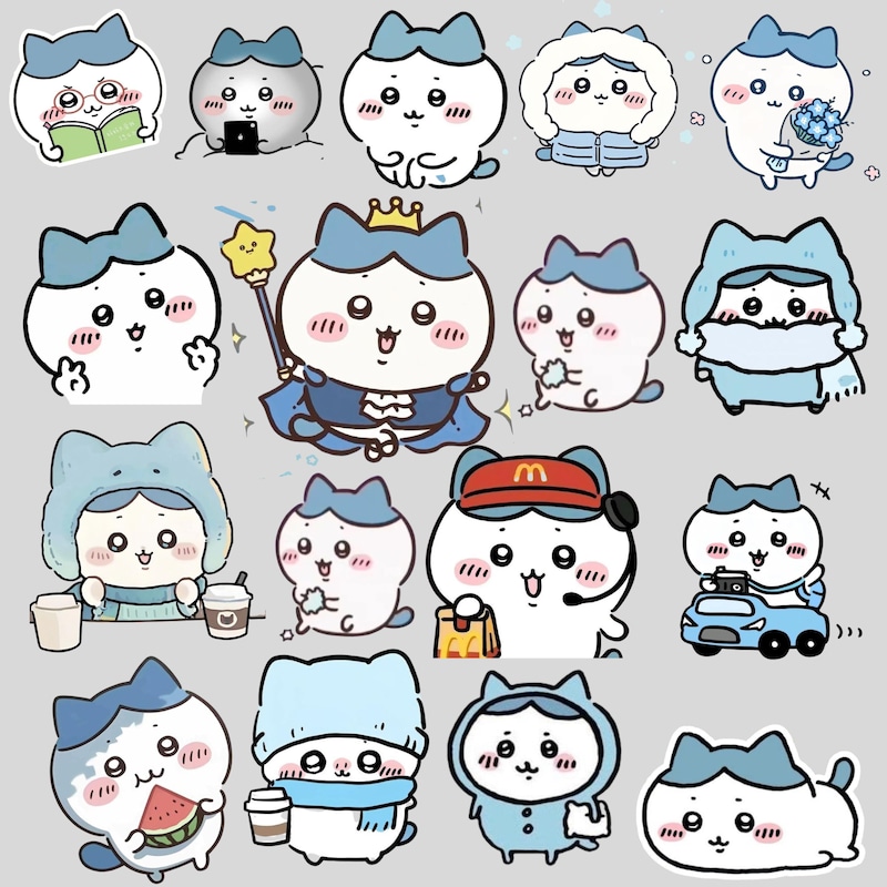 Chiikawa Stickers Png - Etsy