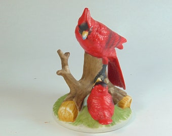 Cardinal Bird Figurine - Etsy