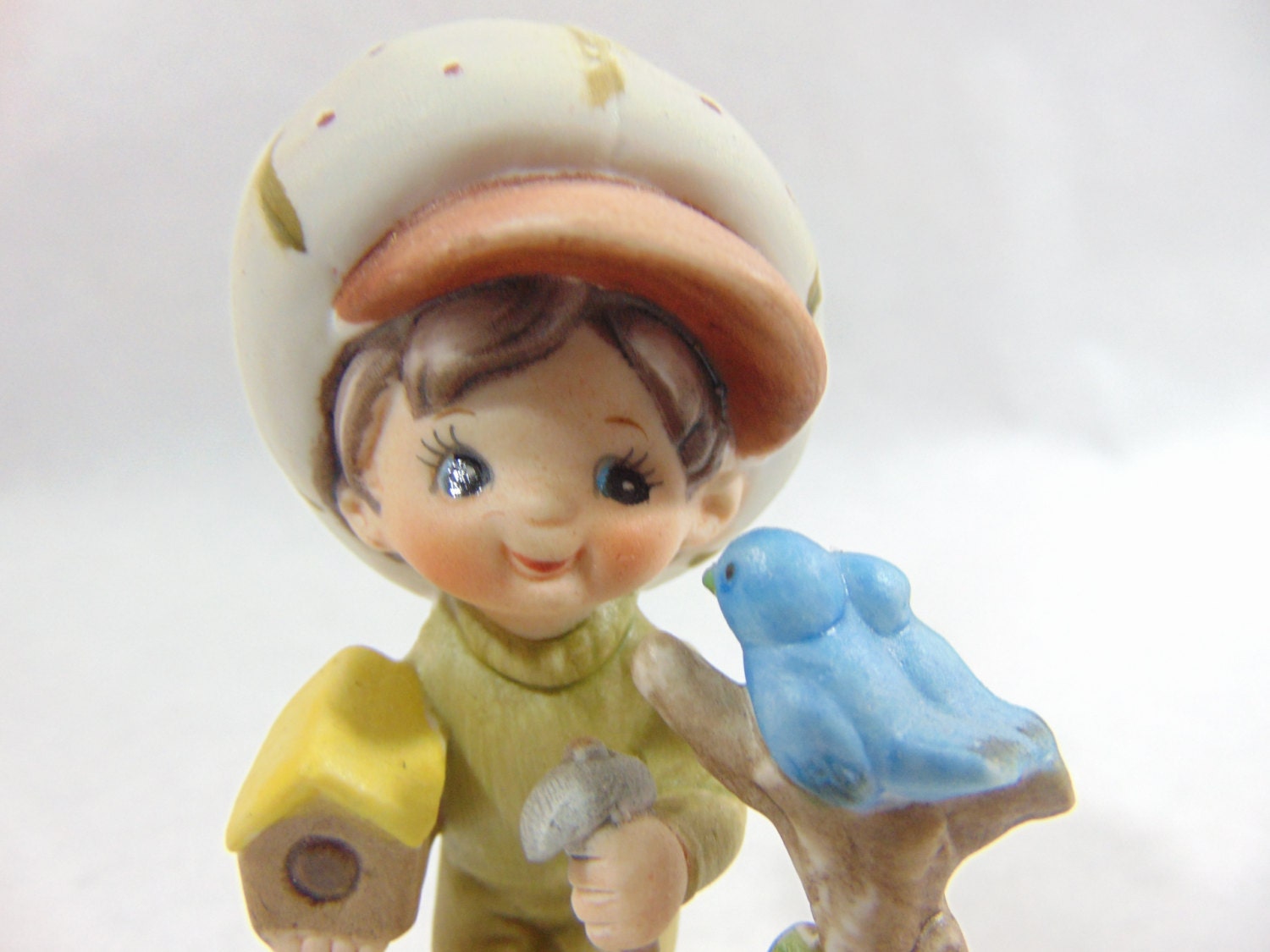 1980s Lefton Lefton China Lefton Bluebird Lefton Figurine - Etsy