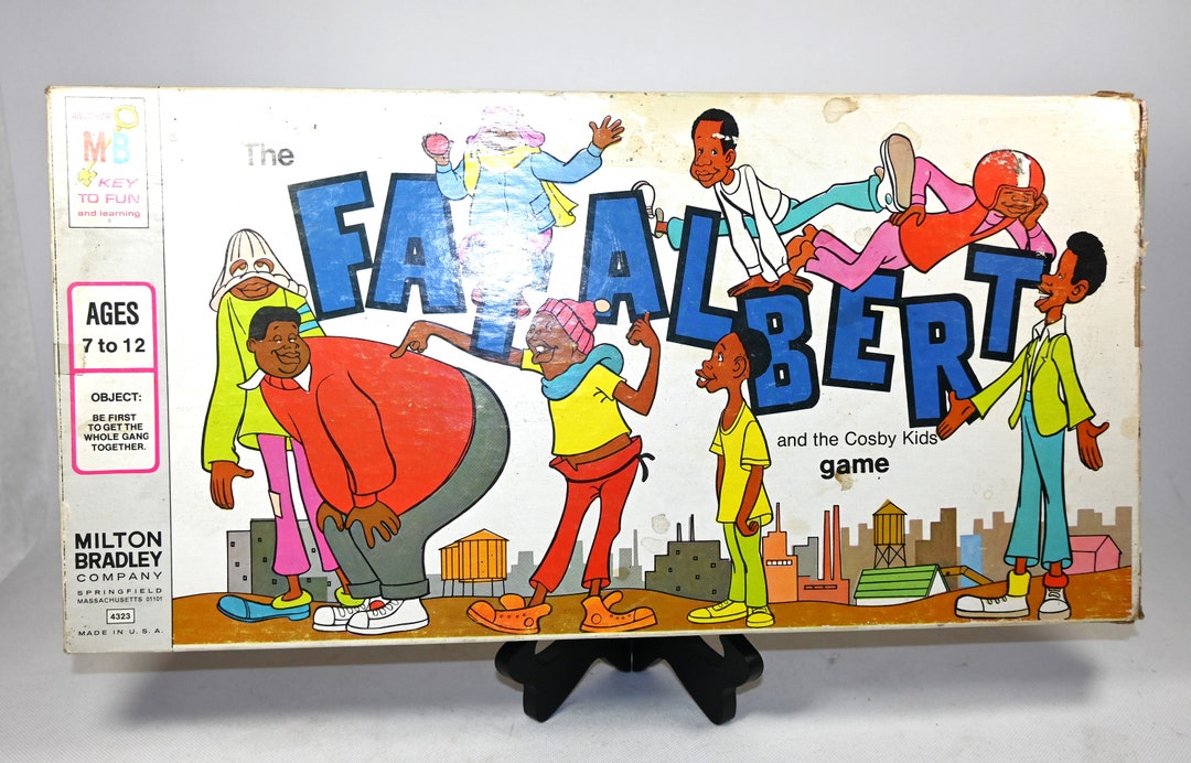 Vintage 1973 Fat Albert Board Game Rare Retro Collectible - Etsy