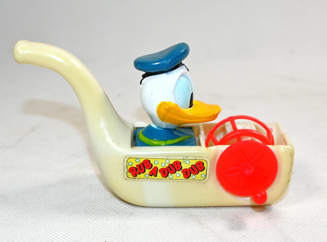 Retro Donald Duck Bubble Blower Chemtoy From 1982 by Tootsietoy - Etsy