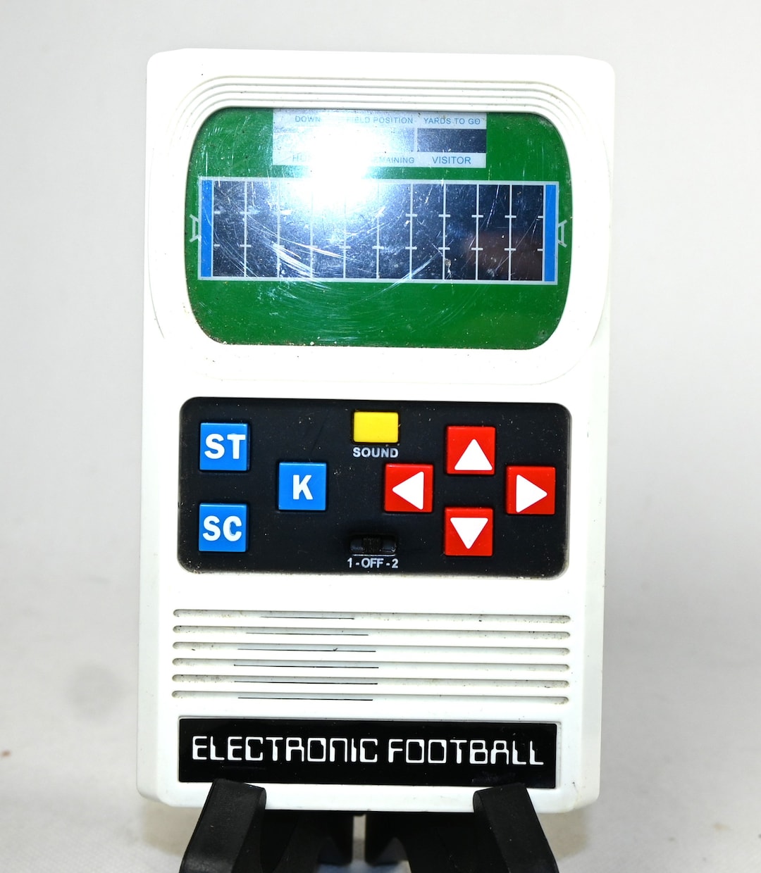 Vintage 1977 Mattel Handheld Electronic Football Game Working With ...
