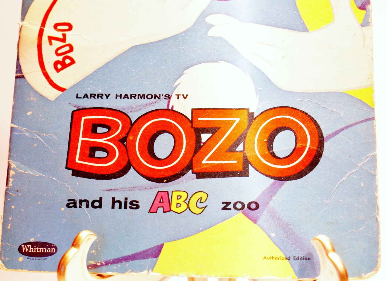 Bozo the Clown and His ABC Zoo, Children's Book, 1966, Vintage Books - Etsy