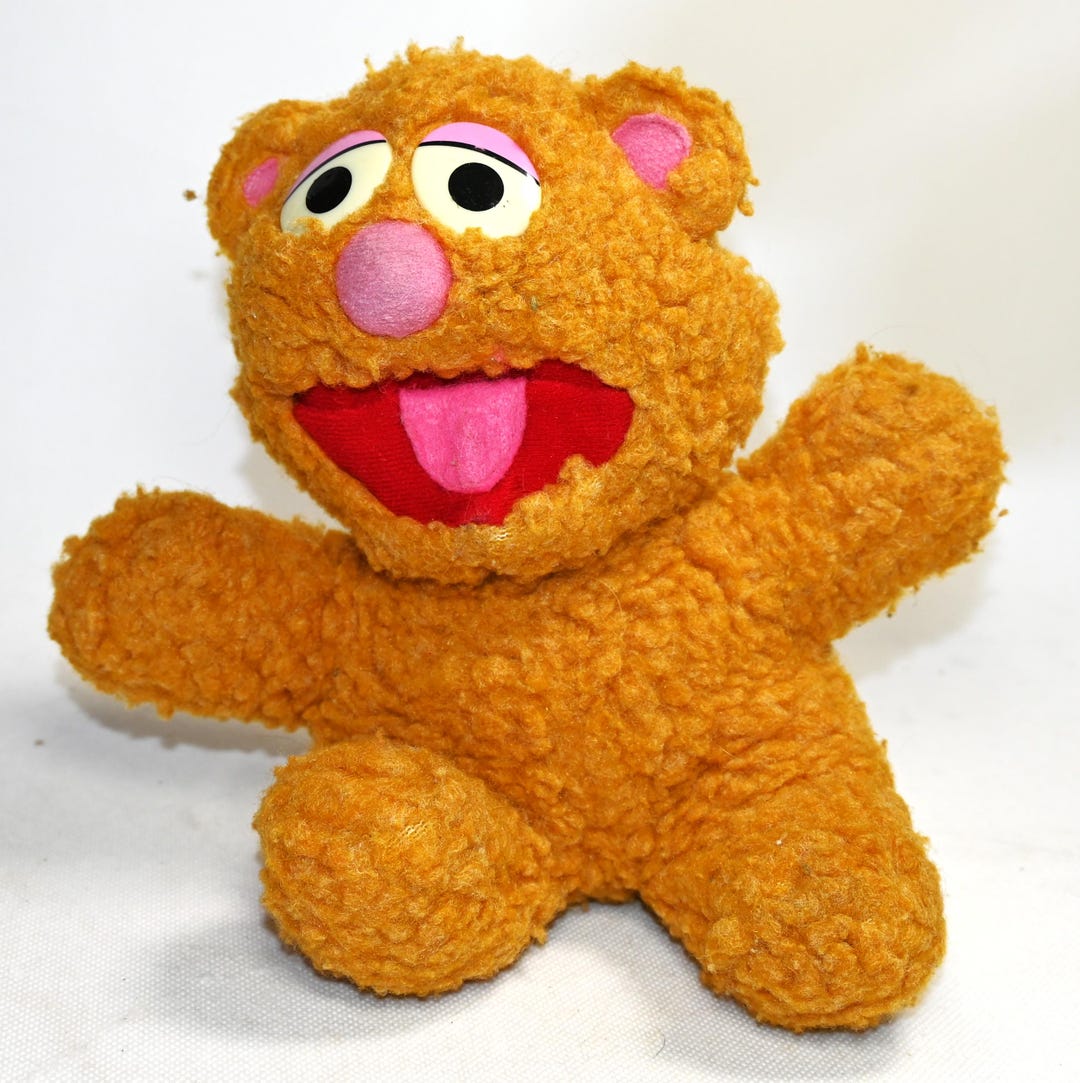 Vintage 1987 Baby Fozzie Bear Plush - Mcdonald's Muppet Babies Giveaway ...