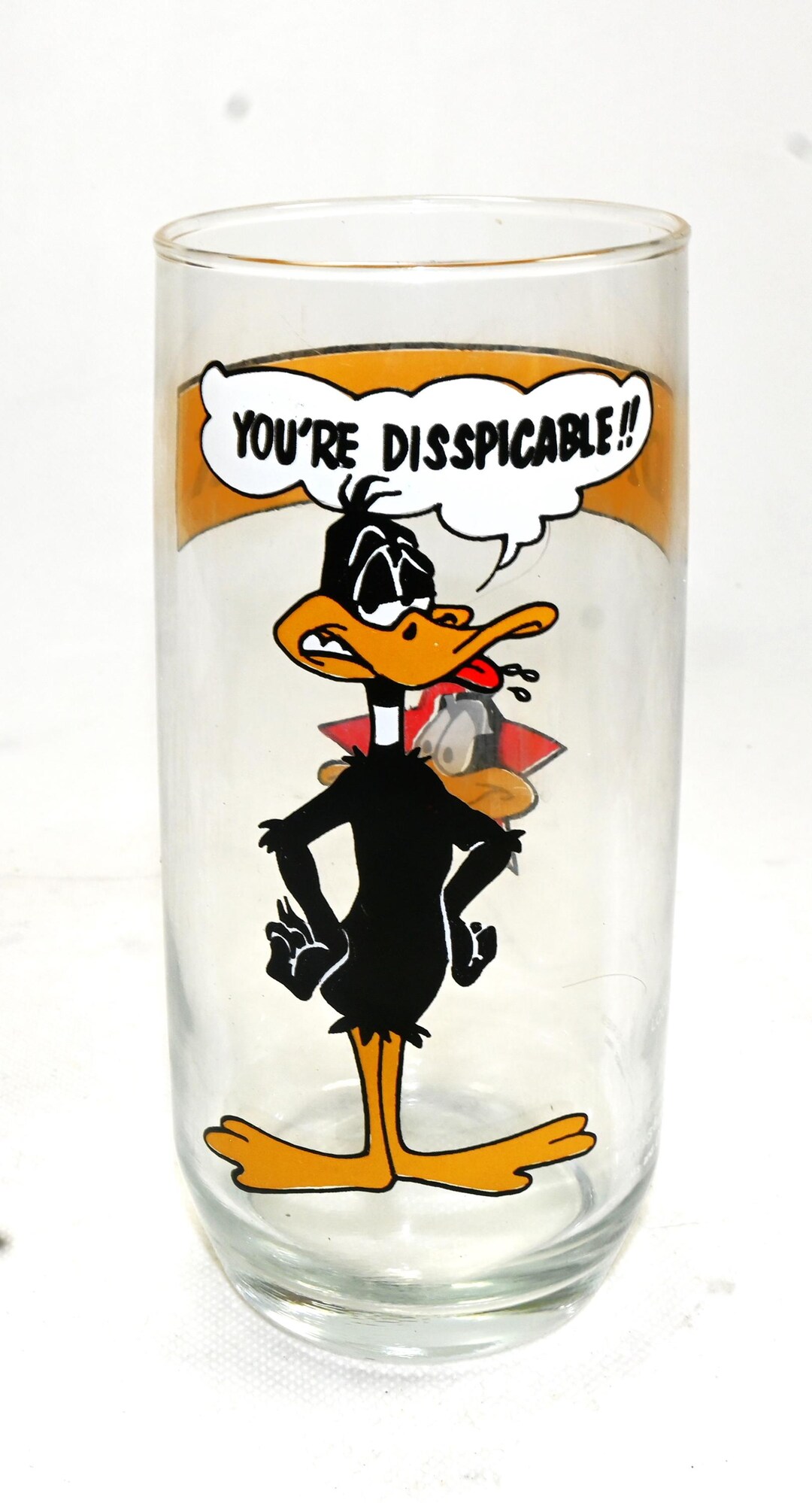 Retro Daffy Duck Arby's 1980 Looney Tunes Collectible Glass - Etsy