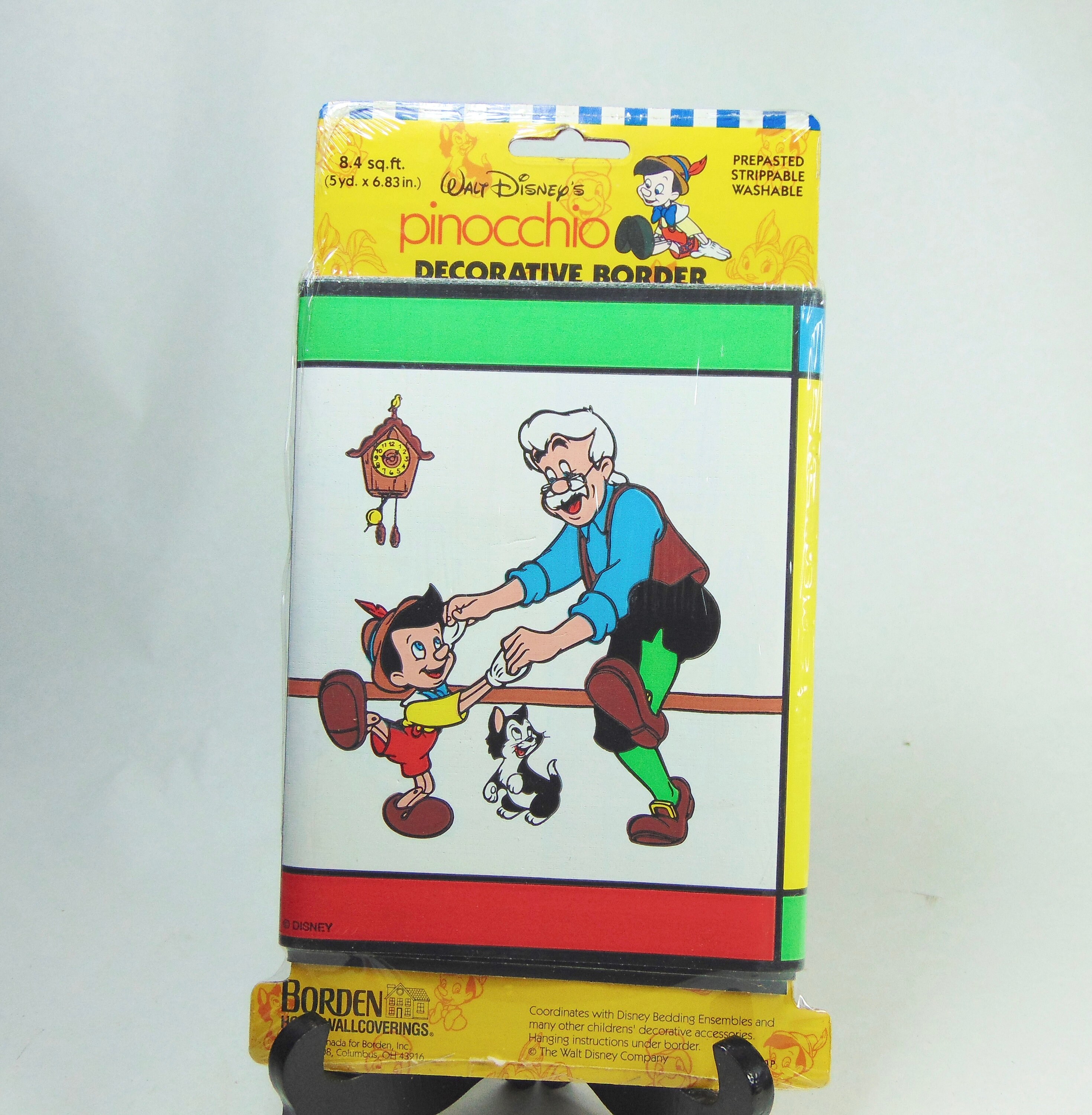 Decorative Pinocchio 8.4' Wall Border by Borden Wall | Etsy
