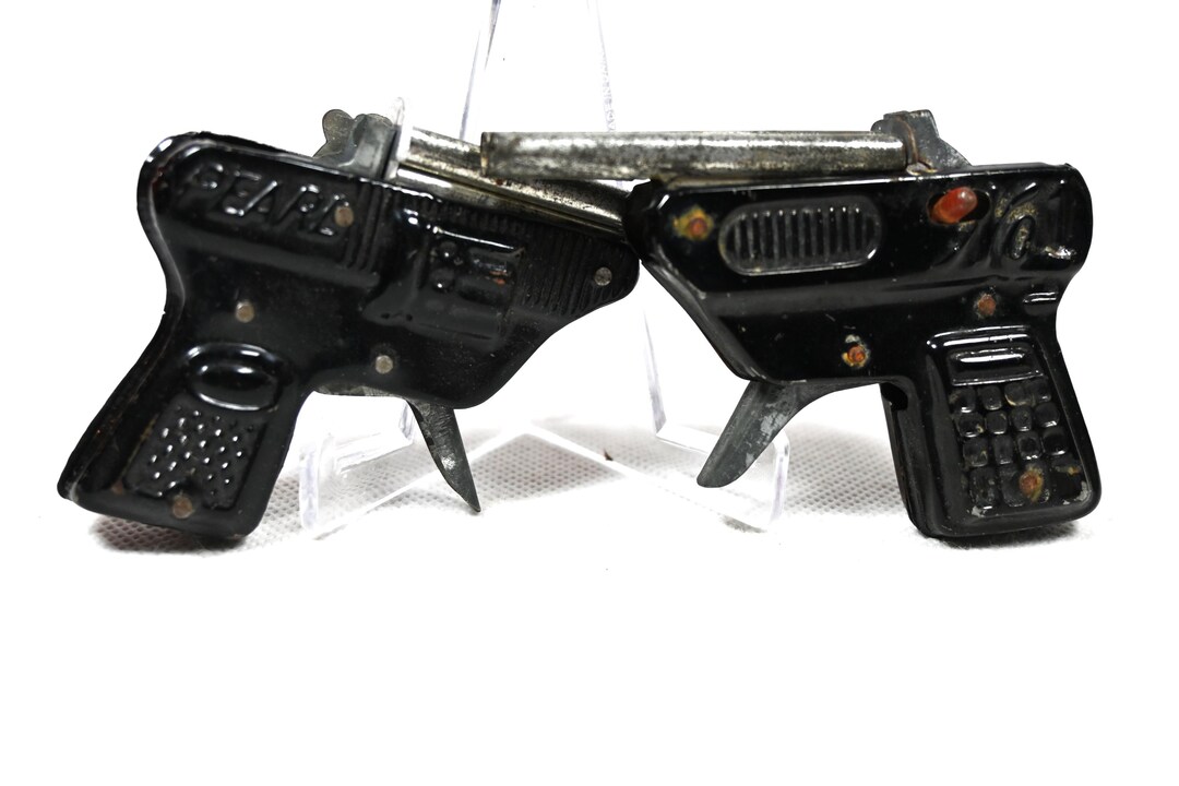 Vintage 1950's Black Miniature Cap Gun Lot Pearl & No. 1 Brands, Good ...