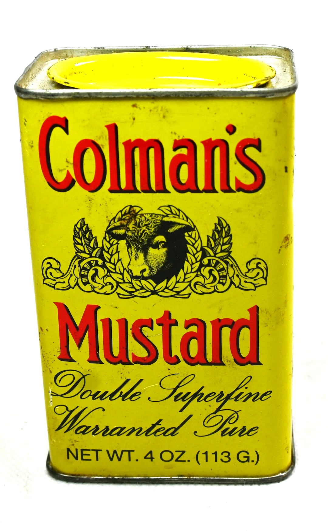 Vintage 1970's Coleman's Mustard Tin - Retro Design, Collectible - Etsy