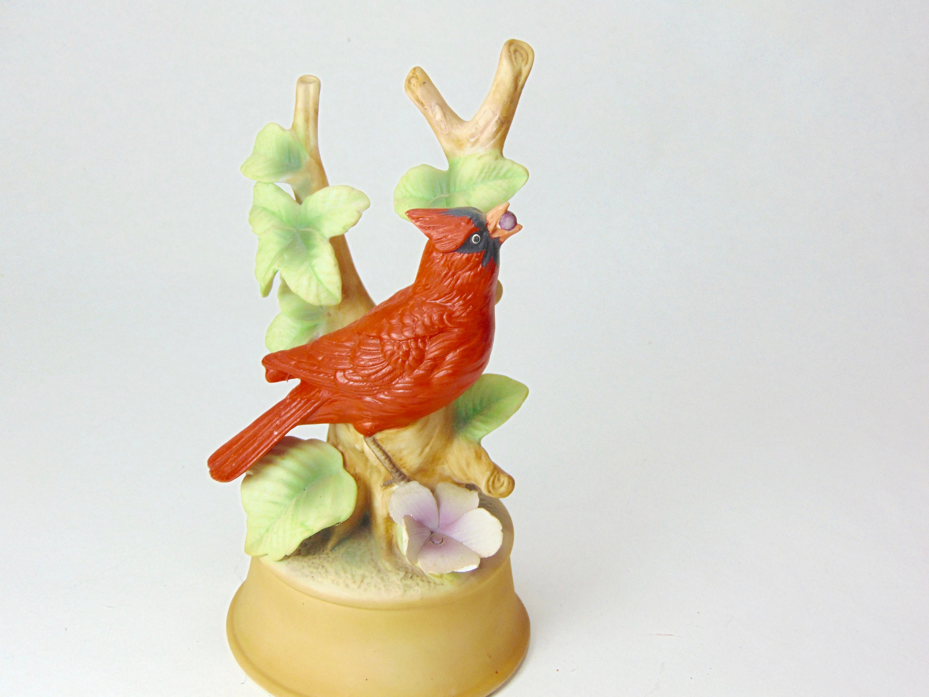 Collectible Cardinal Music Box by Shafford ca. 1980's - Etsy