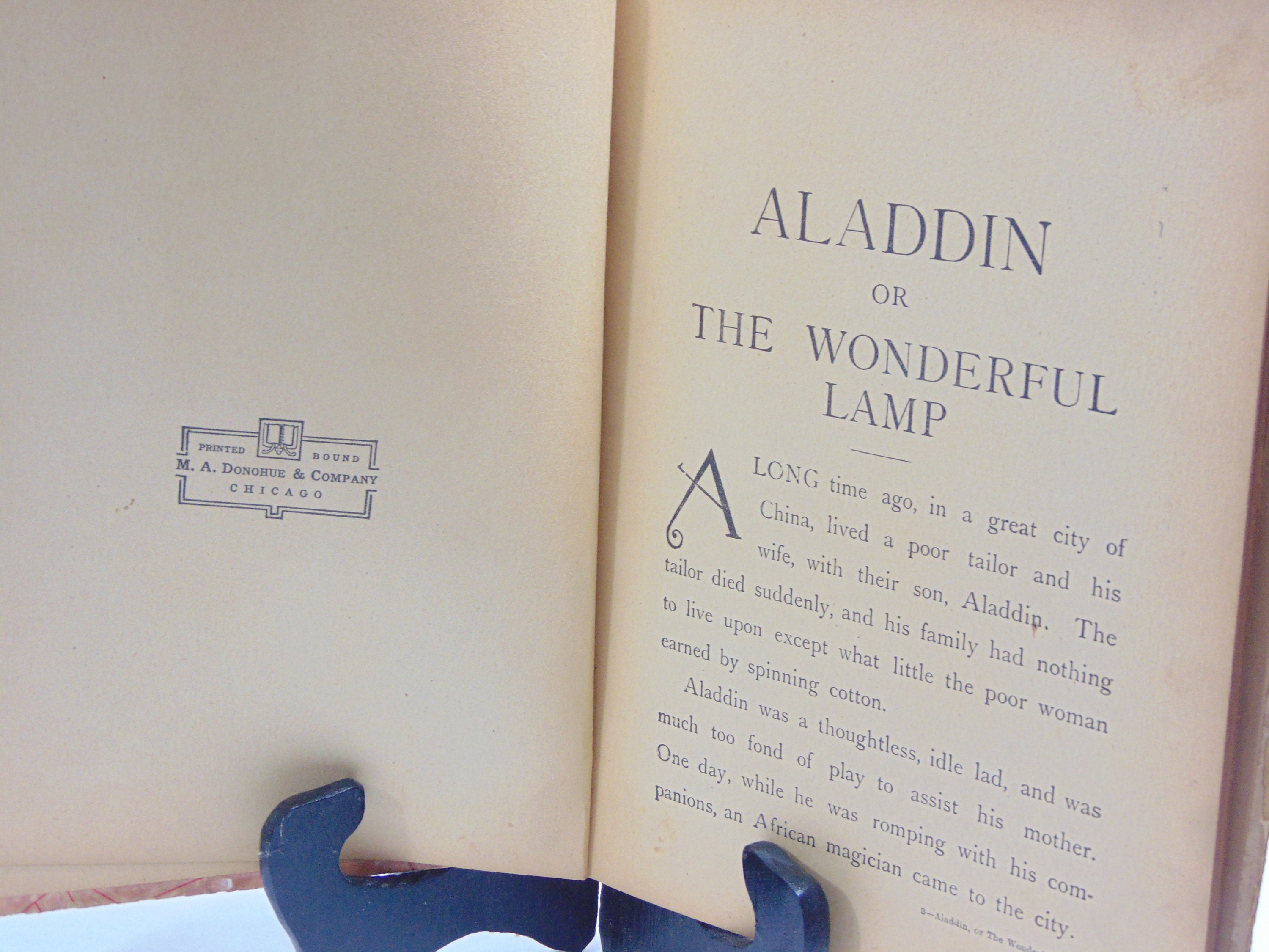 Vintage Books ~ Children's Book ~ Aladdin ~ 1900's - Etsy
