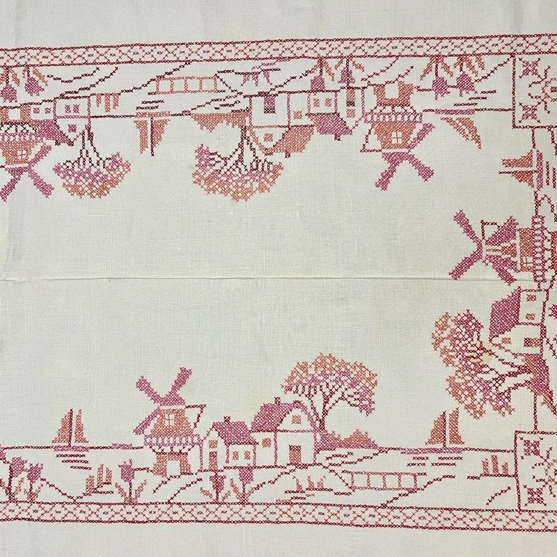Dutch Tablecloth - Etsy