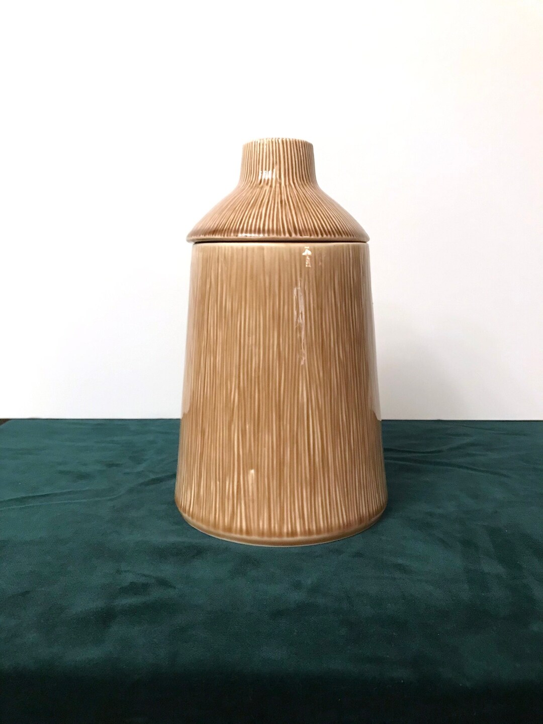 Retro Tiki Cookie Jar: Mid-century Polynesian Style Ceramic Canister ...