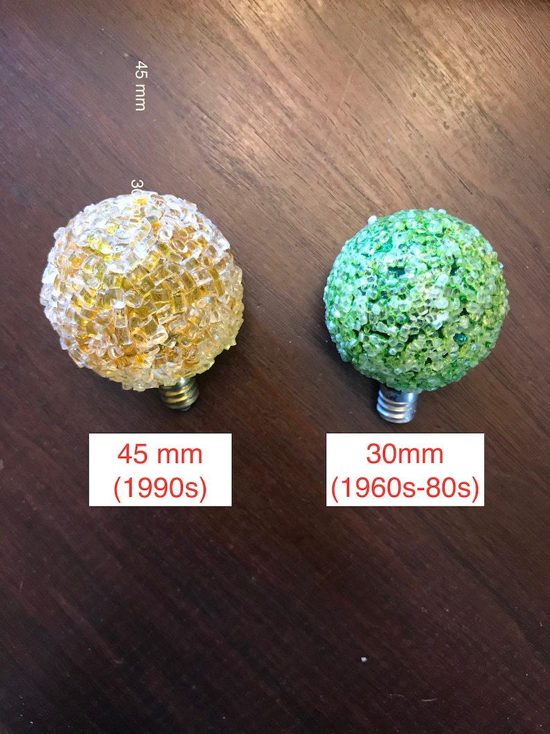 Vintage GE Snowball Lighted Ice Christmas Light Bulb Magenta - Etsy