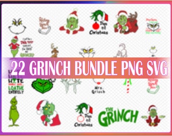 Grinch Mask Svg - Etsy
