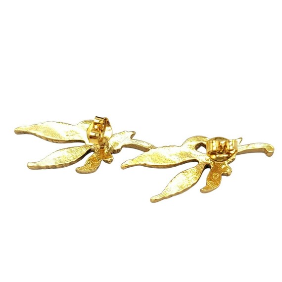 Alva Museum Replicas Gold Tone Leaf Menuki Maple Leaf… - Gem