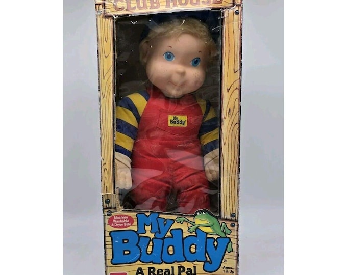 Vintage 1986 MY BUDDY A Real Pal Paper Doll Book With Buddy's Kid ...