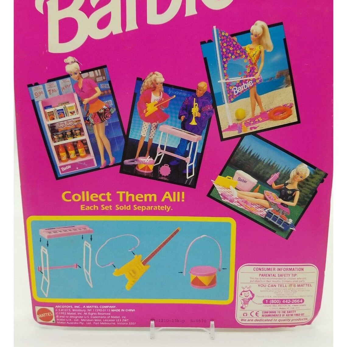Mattel Barbie 1992 Vintage Barbie Musical Instruments Sealed #7562 - Etsy