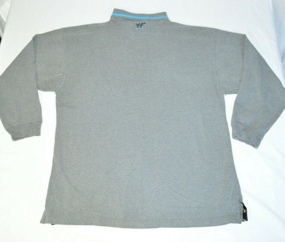 Stone Cold Steve Austin Long Sleeve Polo WWF Shirt Gr… - Gem