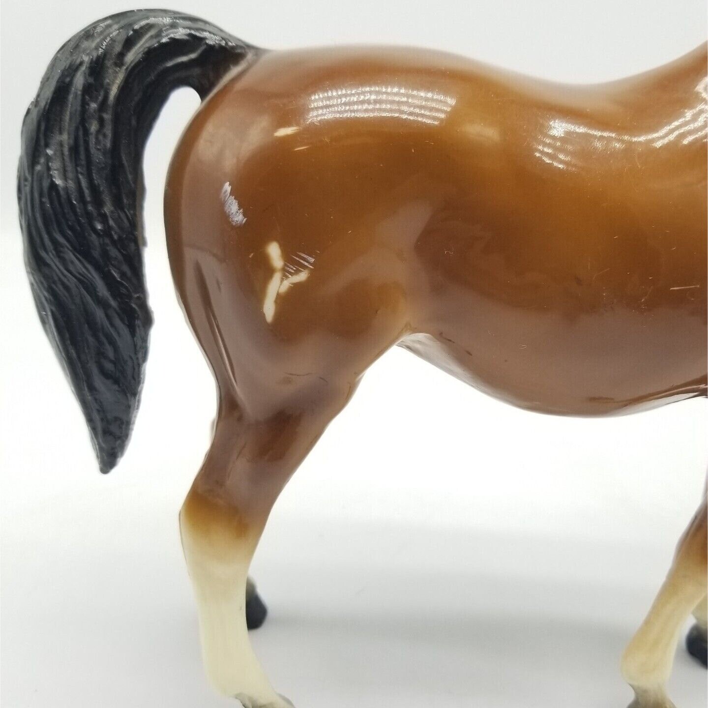 Breyer family Arabian Mare Sheba Model 14 Glossy Bay Old Mold Eye ...