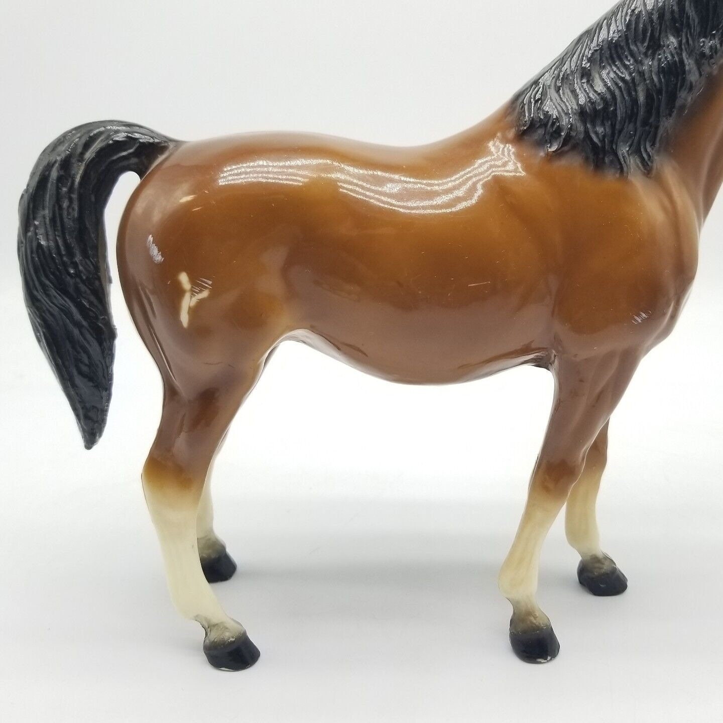 Breyer family Arabian Mare Sheba Model 14 Glossy Bay Old Mold Eye ...
