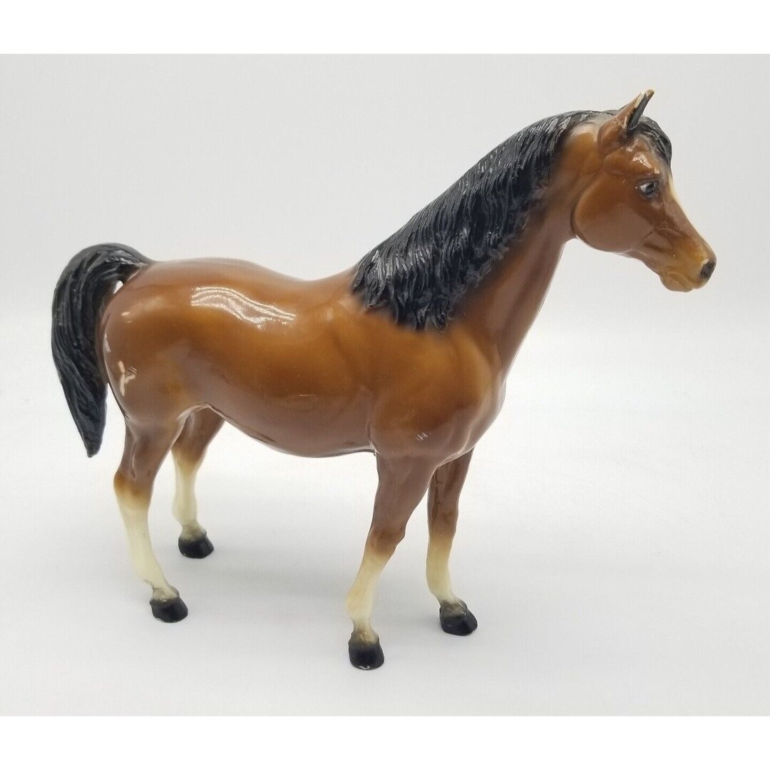 Breyer "family Arabian Mare - Sheba" Model #14 Glossy Bay Old Mold Eye ...