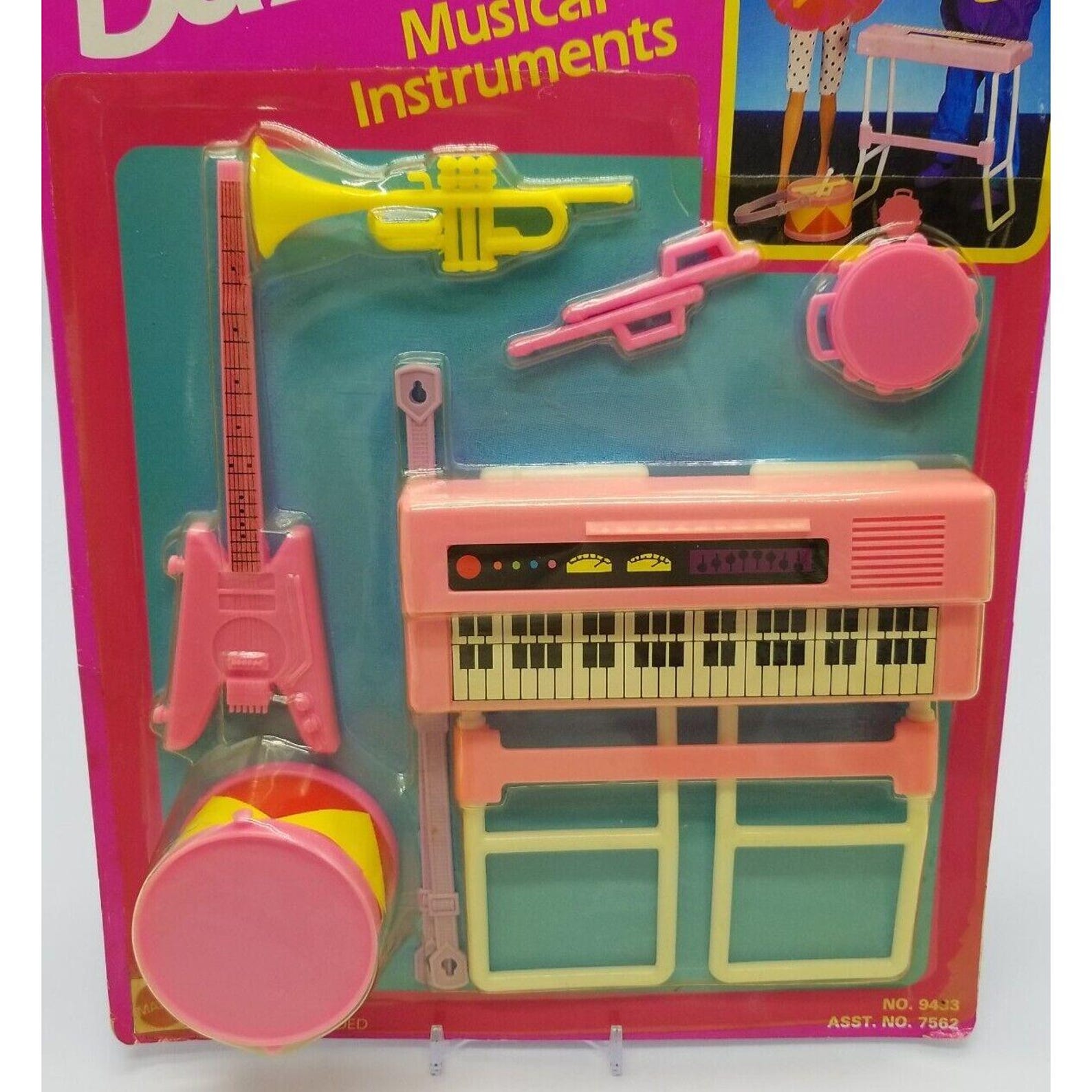 Mattel Barbie 1992 Vintage Barbie Musical Instruments Sealed #7562 - Etsy