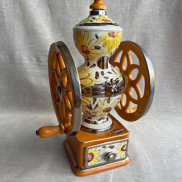 Ceramic Coffee Mill - Etsy