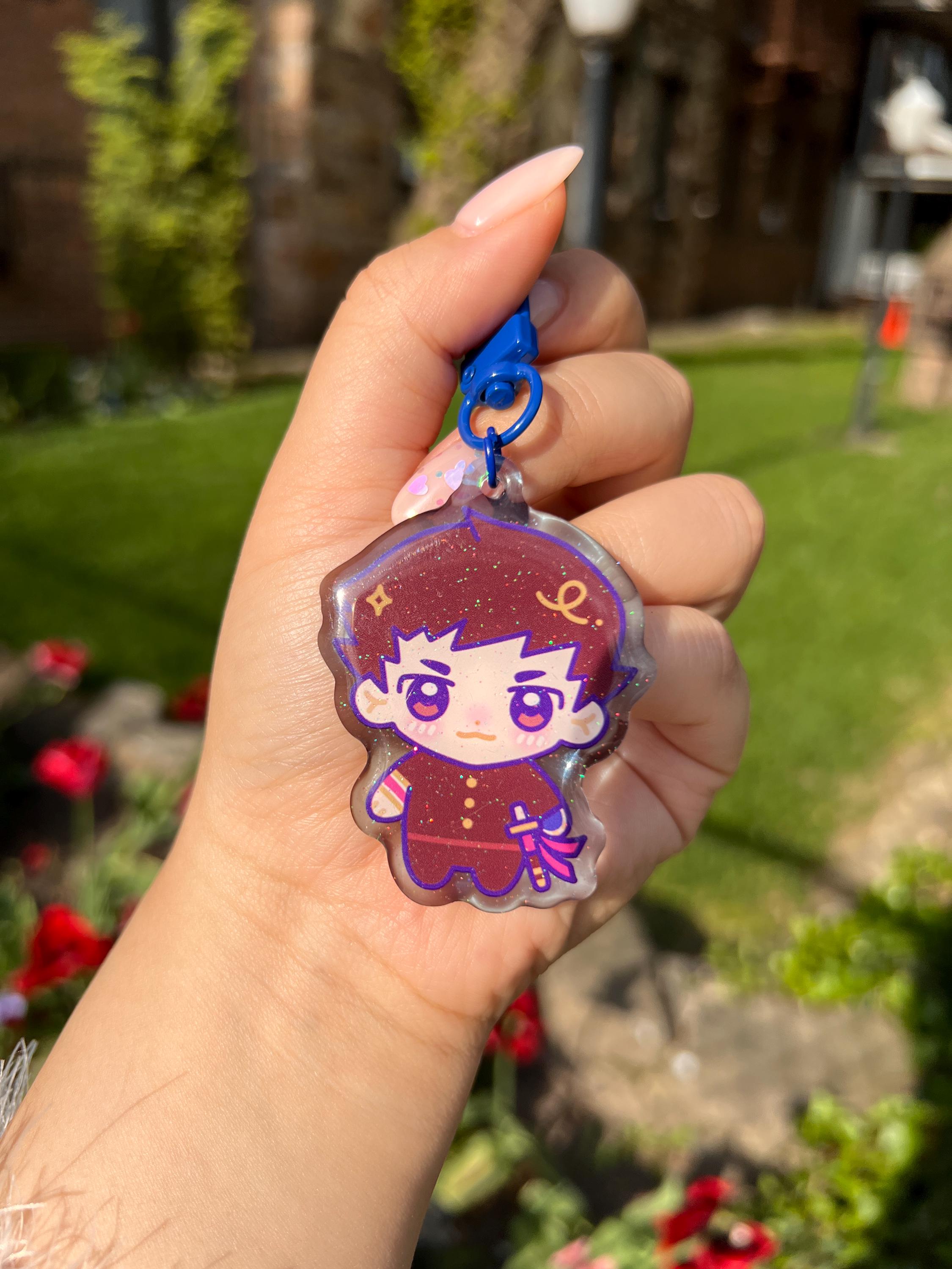 TGAA/DGS Great Attorney Lawyer Game Chibi Gummy Glitter Charms ...